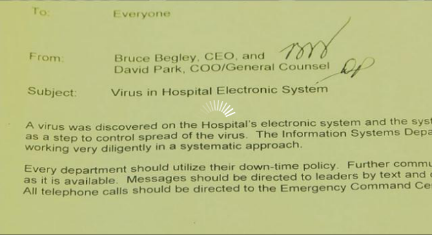 ransomware hit hospital - Security AffairsSecurity Affairs