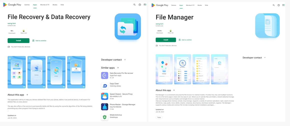 Two Spyware Sending Data To China Found In Google Play Storesecurity
